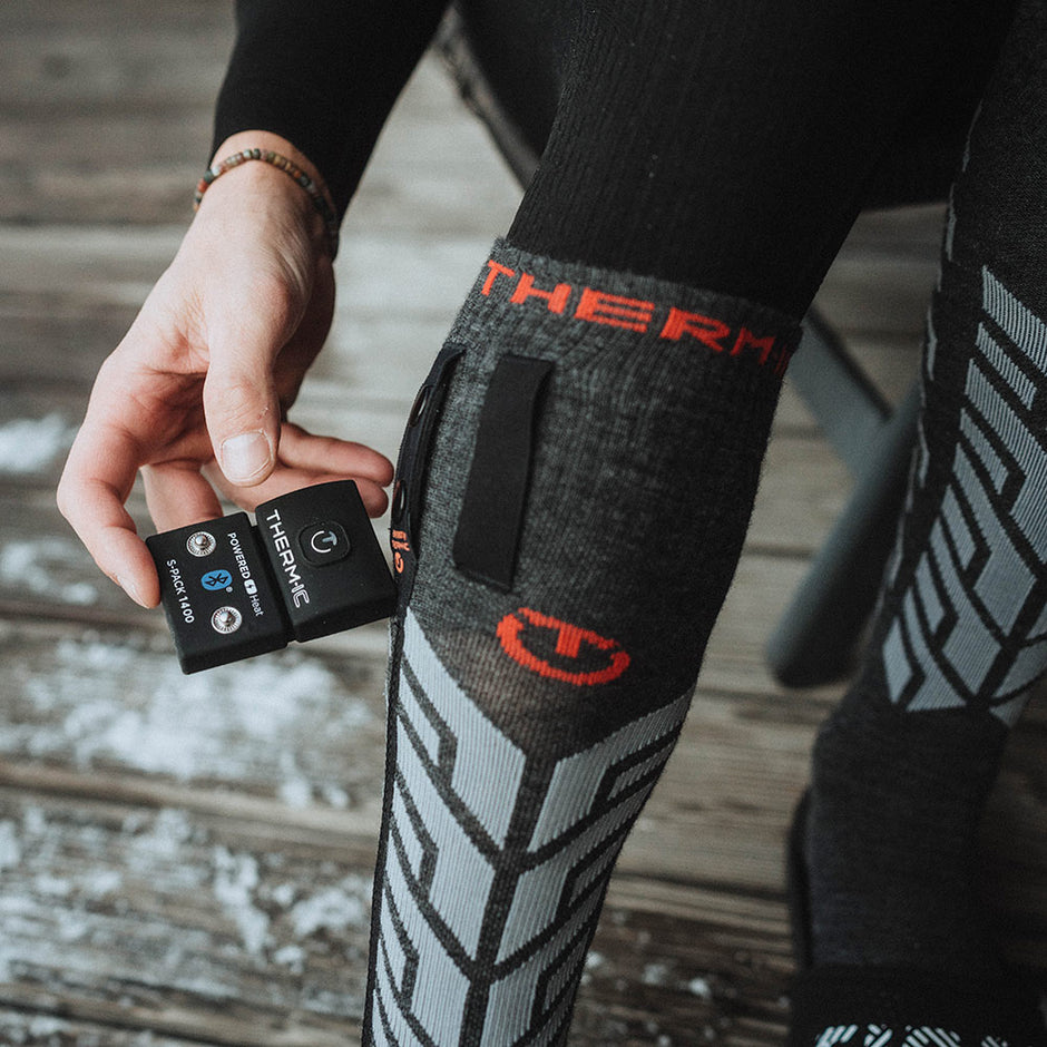 Heated ski socks | Therm-ic.com